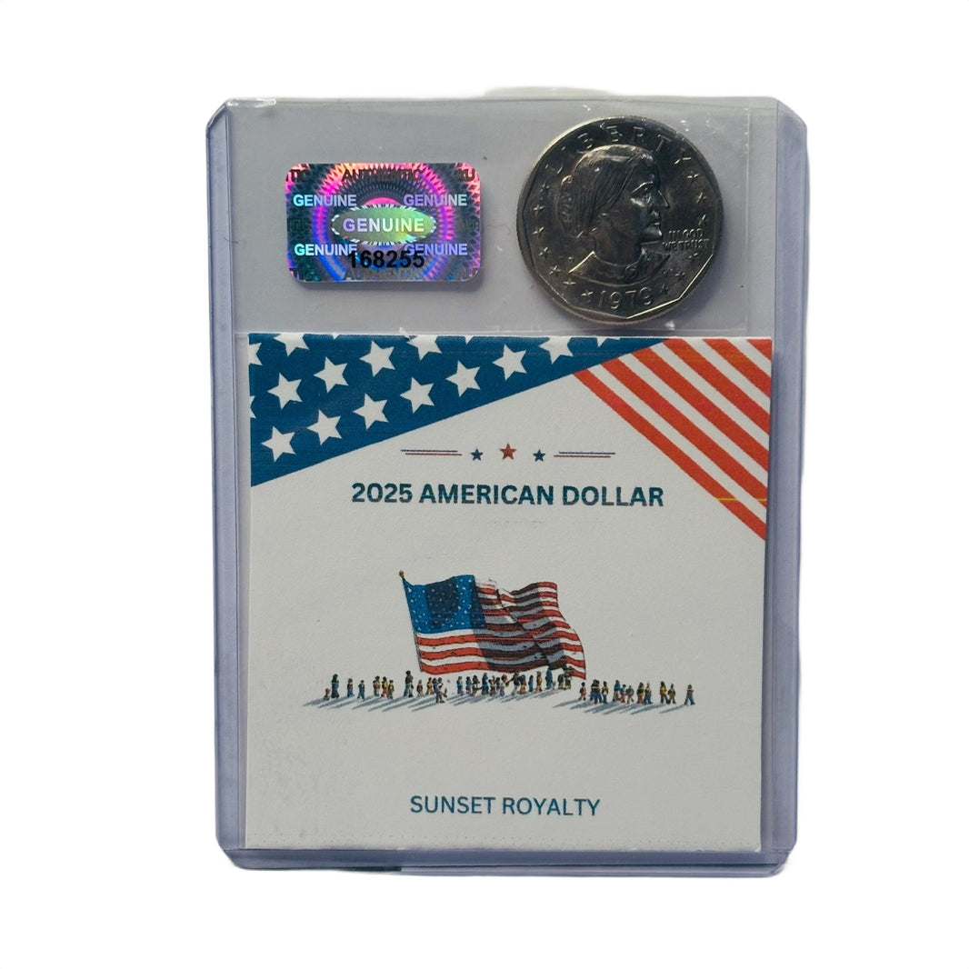 Full Dollar Coin Card Collection | Sunset Royalty