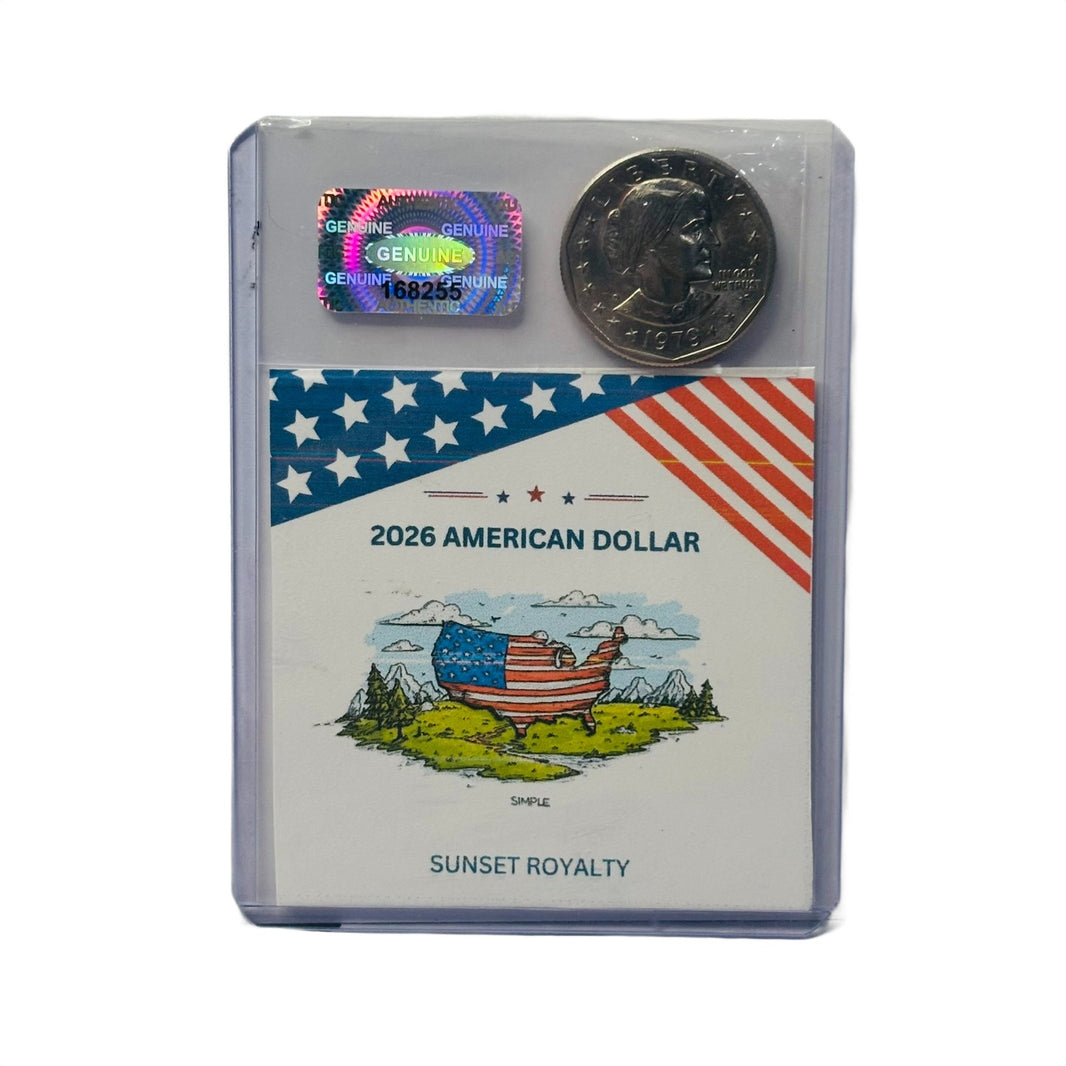 Full Dollar Coin Card Collection | Sunset Royalty